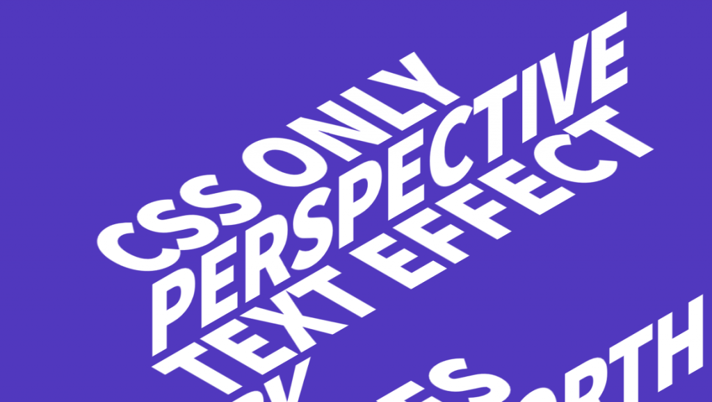 10 Coolest Text Effect Snippets on CodePen - CSS Reset